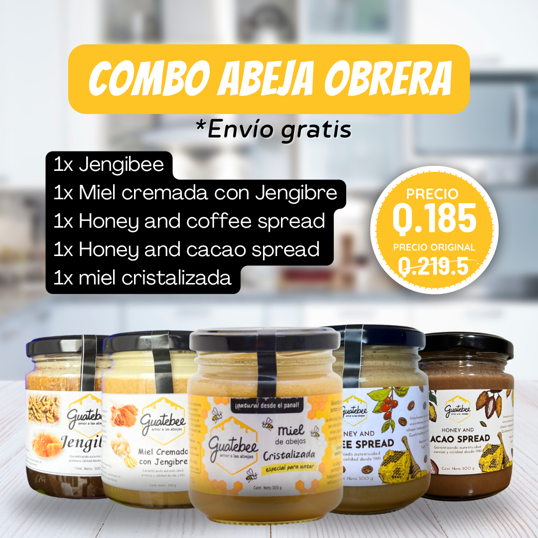 Combo Abeja Obrera NUEVO – Guatebee